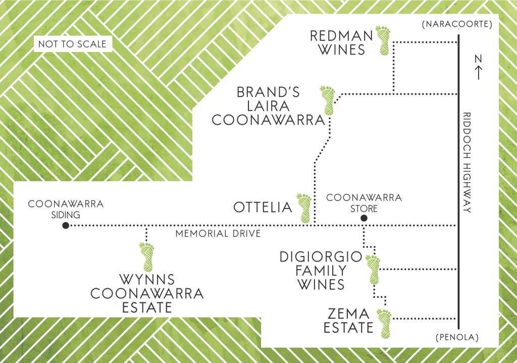 Trail Map - Coonawarra Wineries Walking Trail